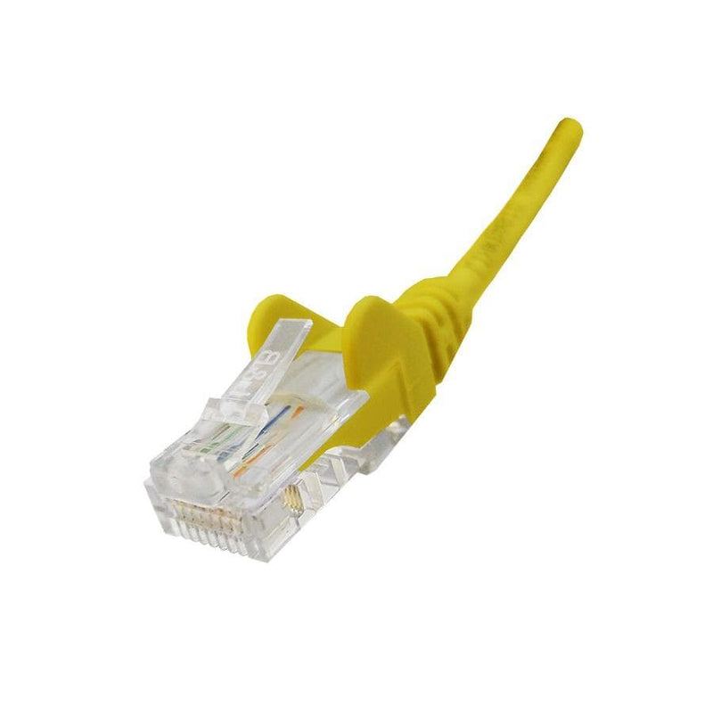 Linkbasic 2m Flylead Cat5e UTP Yellow FLY-2Y