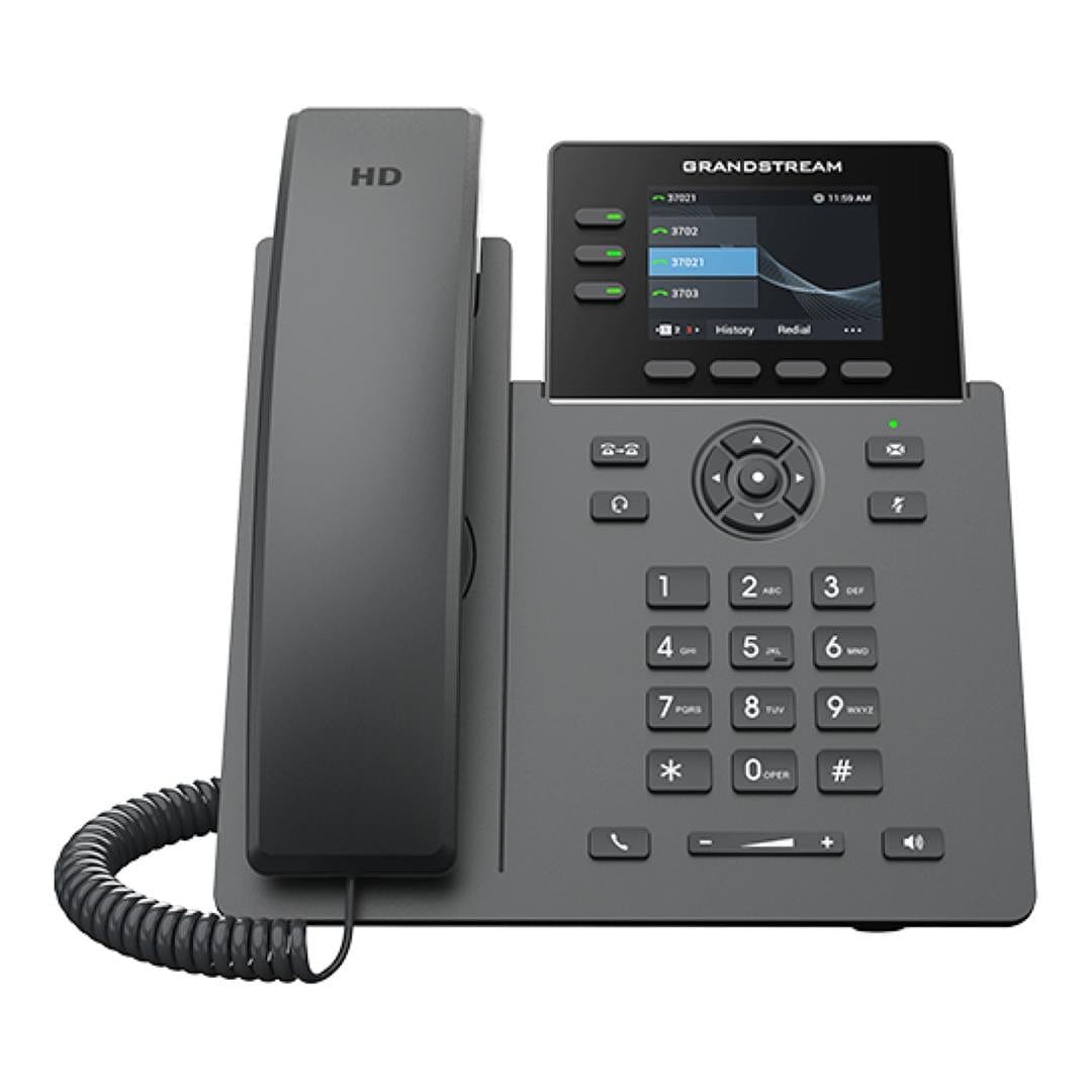 Grandstream Networks Professional GRP2611G 3-line IP Desk Phone – FirstShop