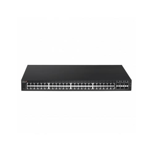 Edimax 54-port Web Smart 48 Gigabit PoE+ Long Range Switch with 6 SFP+