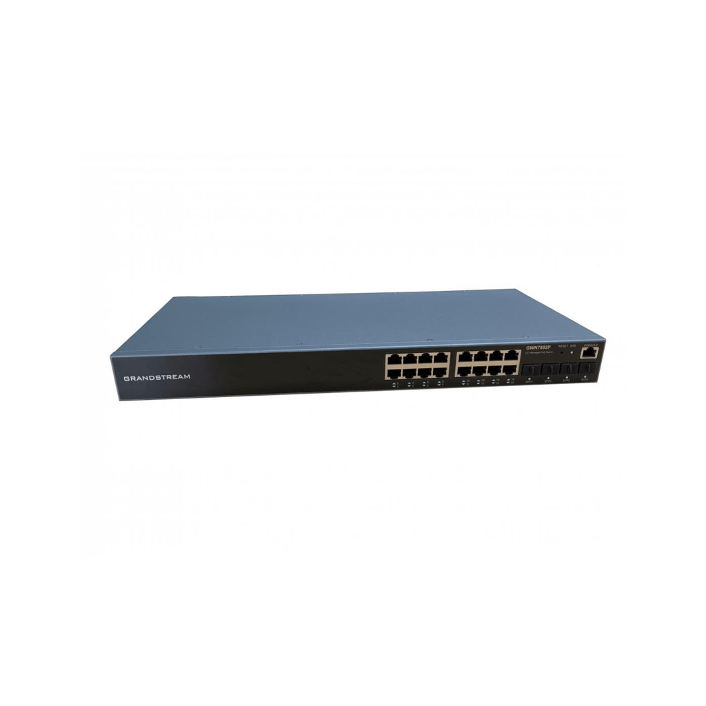 Grandstream GWN7802P 240W Enterprise L2 16-port Managed Gigabit PoE+ S