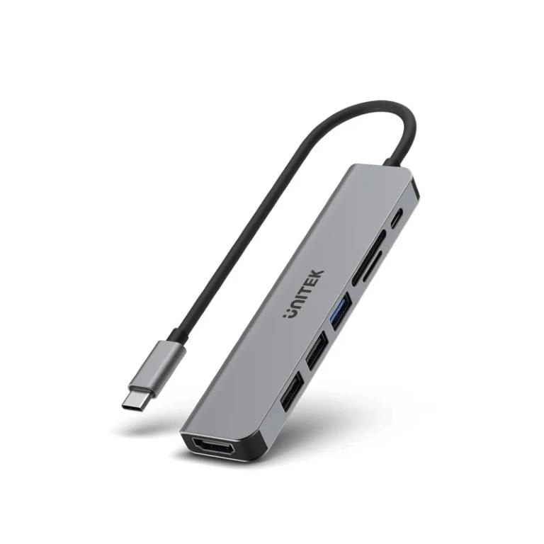 Unitek H1118A uHUB S7+ 7-in-1 Type-C Hub – FirstShop