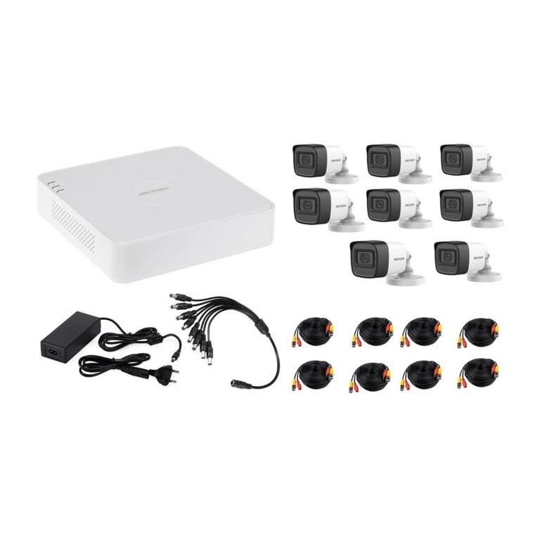 Hikvision 2MP Mini Bullet DVR Kit HIK8CHKIT – FirstShop