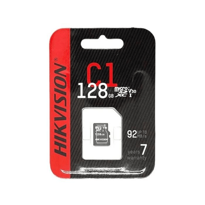 Hikvision C1 V30 128GB MicroSD Card HS-TF-C1(STD)/128G – FirstShop