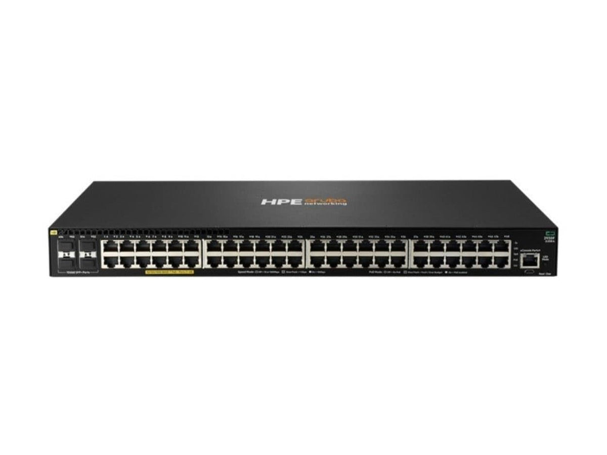 HPE Aruba Networking 2930F 48G PoE+ 4SFP+ 740W Switch JL558A – FirstShop