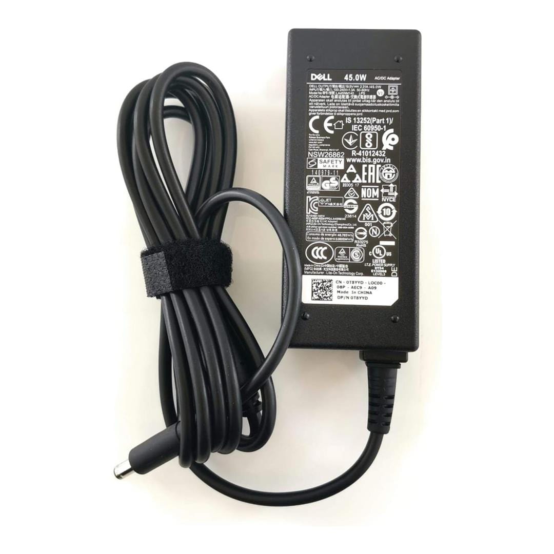Dell 19.5V 45W 4.5mm Barrel AC Notebook Charger Black KXTTW – FirstShop