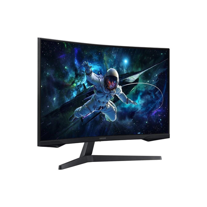 Samsung Odyssey G55C 32-inch 2560 x 1440p QHD 16:9 165Hz 1ms VA LED Cu ...
