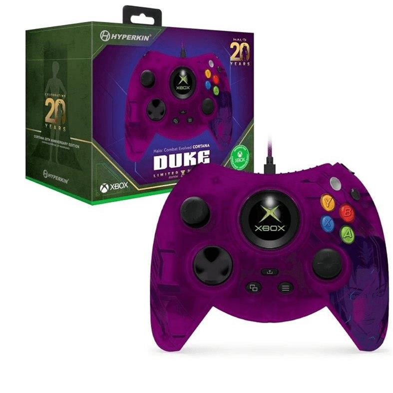 Hyperkin Xbox 20th Anniversary Limited Edition Duke Wired Xbox Control ...