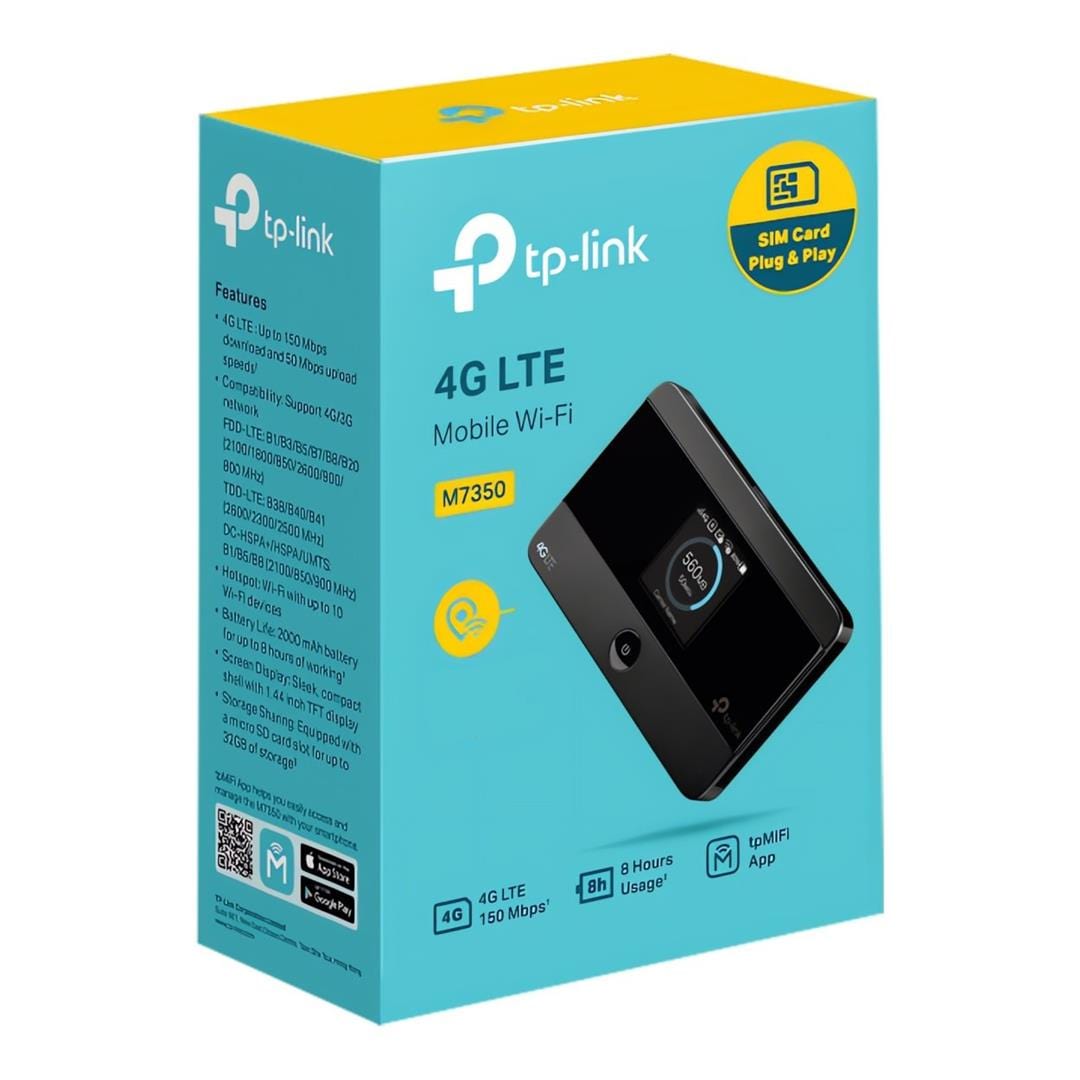 TP-Link MiFi M7350 4G LTE Mobile Wi-Fi Router – FirstShop
