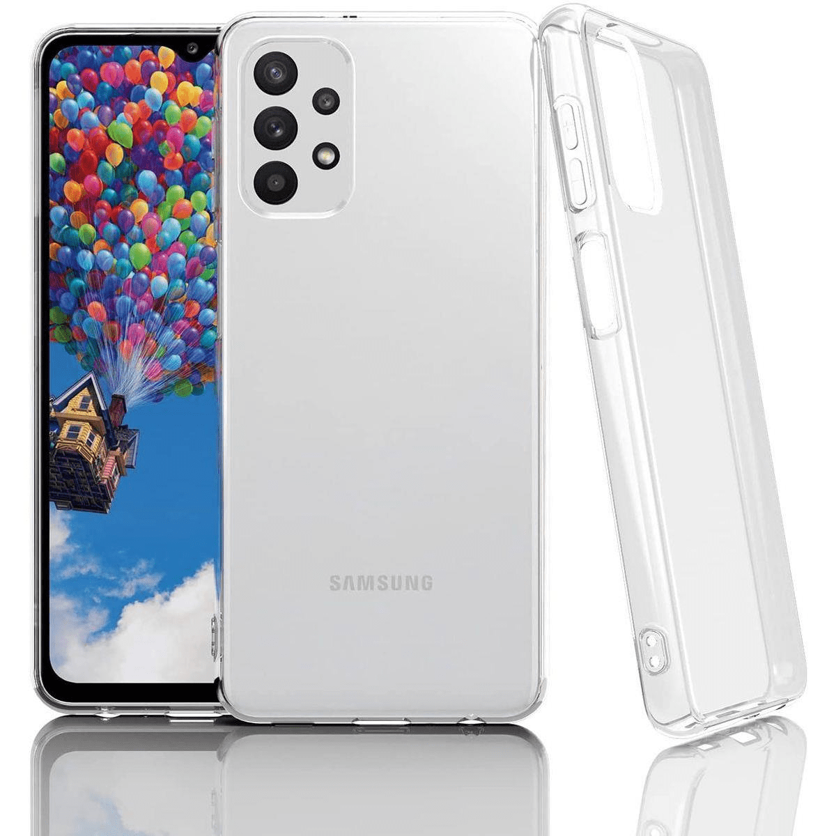 Tuff-Luv PC Hard Crystal Case for Samsung Galaxy A23 - Clear MF1163 ...