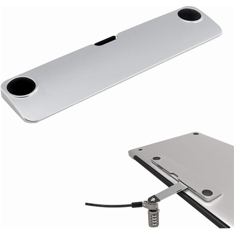 Tuff-Luv Anti-Theft Lock Mount for Notebooks Aluminum Silver MF2355 ...