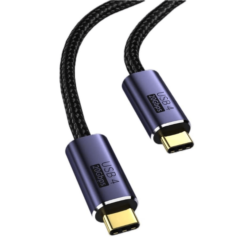 Tuff-Luv MF2413 Thunderbolt USB 4.0 Type-C Male to Male Cable 2m ...