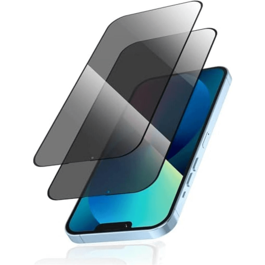 Tuff-Luv MF2666 2.5D Tempered Privacy Glass Dark Screen Protector ...