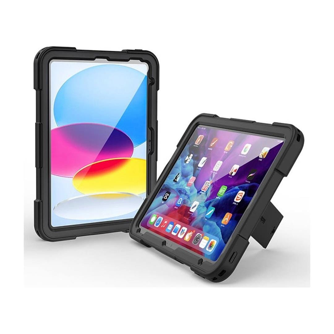 Tuff-Luv Rugged Armour Case IP68 with Arm and Hand Strap for Apple iPa ...