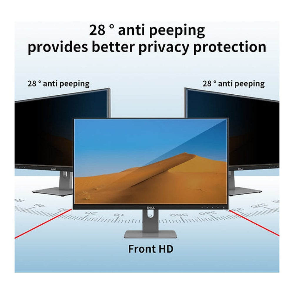 Tuff-Luv 27-inch Magnetic Privacy Screen Filter for Monitor MF3997 ...