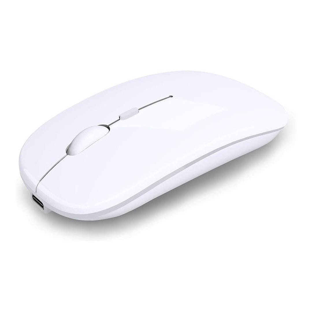 Tuff-Luv Rechargeable Silent Dual-Mode Bluetooth and Wireless Mouse Wh ...