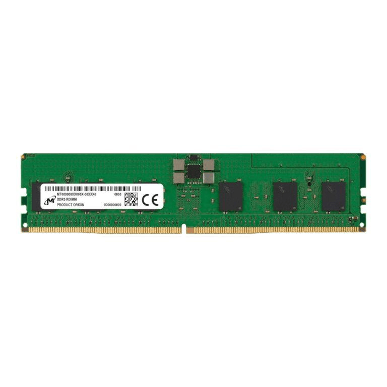 Micron 32GB DDR5 5600MHz RDIMM Memory Module MTC20F2085S1RC56BR – FirstShop