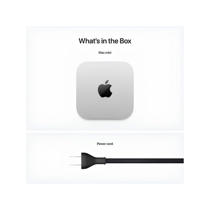Apple Mac Mini PC - Apple M4 512GB SSD 16GB RAM macOS Sequoia – FirstShop