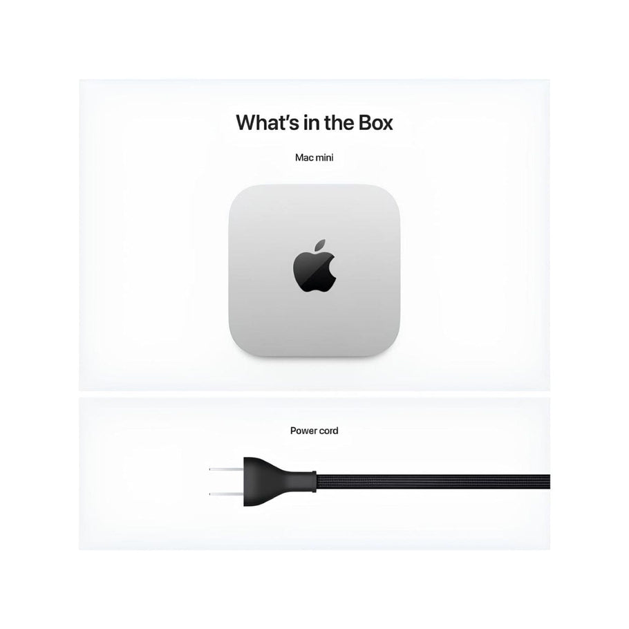 Apple Mac Mini PC - Apple M4 512GB SSD 16GB RAM macOS Sequoia – FirstShop