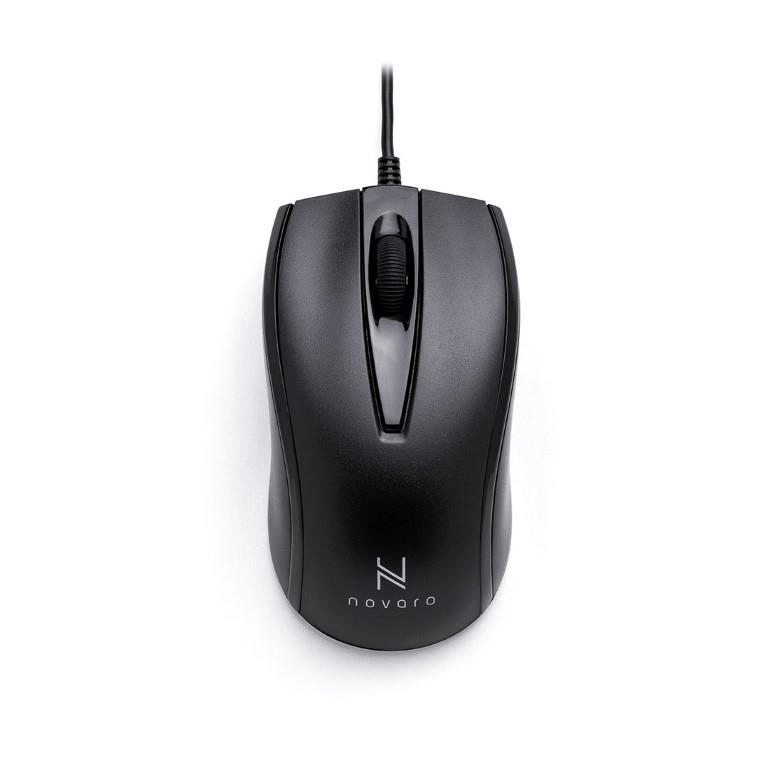 Novaro USB Wired Optical Mouse NOVKBM005 – FirstShop
