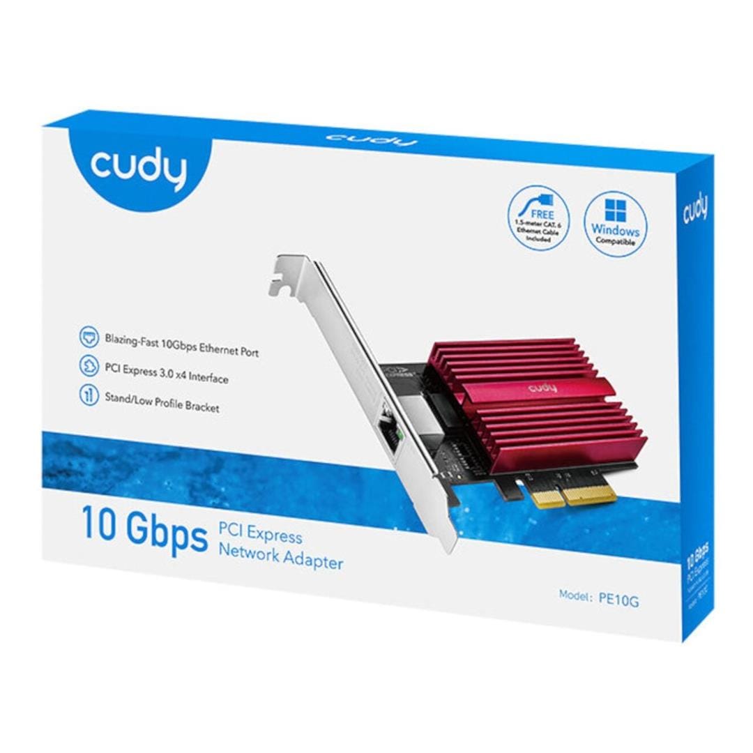 Cudy PE10G 10Gbps PCIe Network Adapter – FirstShop