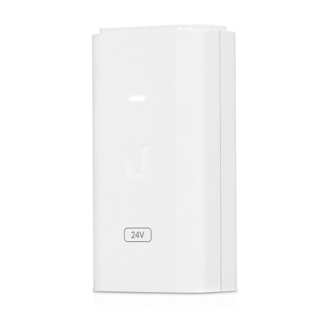 Ubiquiti 24V 24W PoE Adapter White POE-24-24W-WH – FirstShop