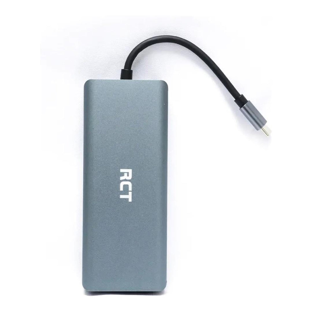 RCT 12-in-1 Type-C Compact Ethernet Hub – FirstShop
