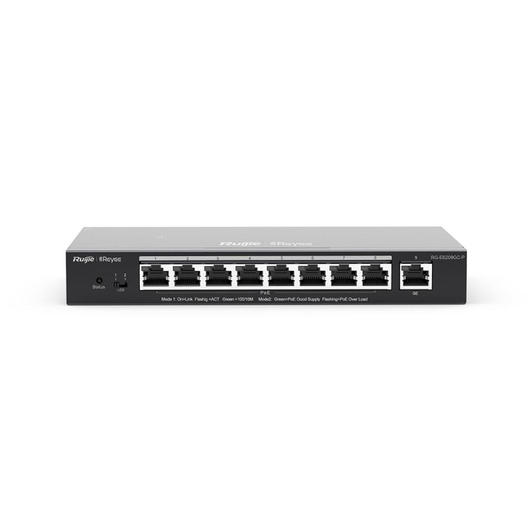 Ruijie Reyee RG-ES209GC-P 9-port Gigabit Smart Cloud Managed PoE Switc
