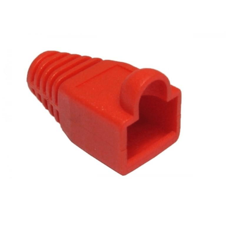 Connect RJ45BTSR RJ45 Boots 50-pack Red – FirstShop