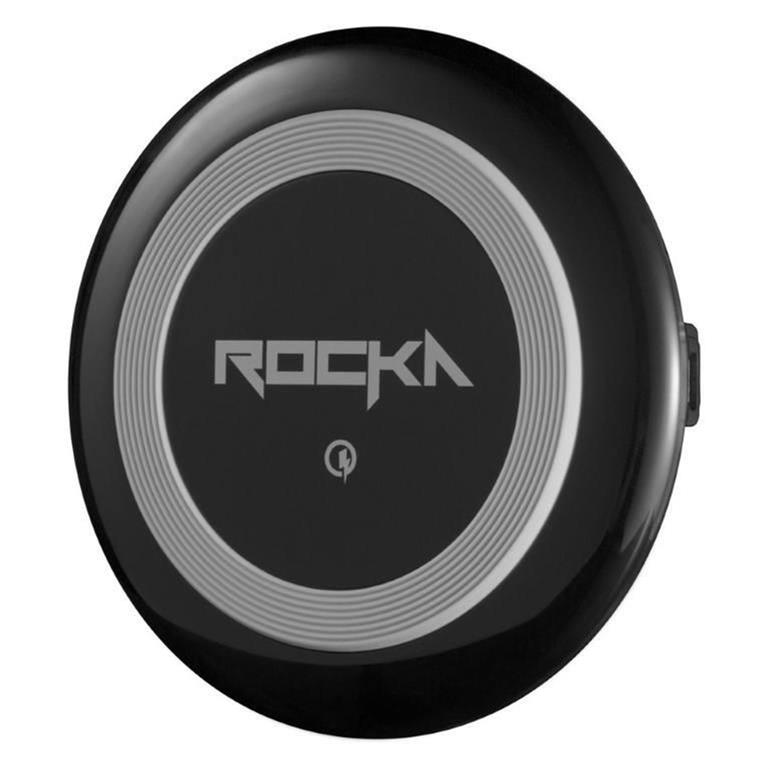 Rocka Liberty Series Qi Wireless Charger Black RK-8017-BK – FirstShop