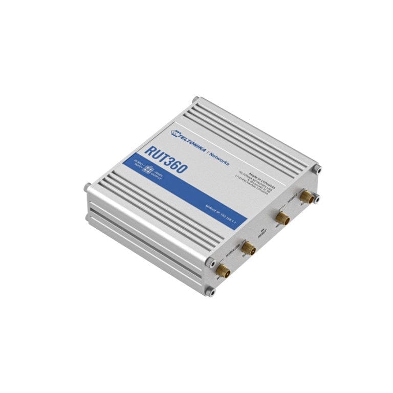 Teltonika RUT360 Industrial Cellular LTE Cat6 Router – FirstShop