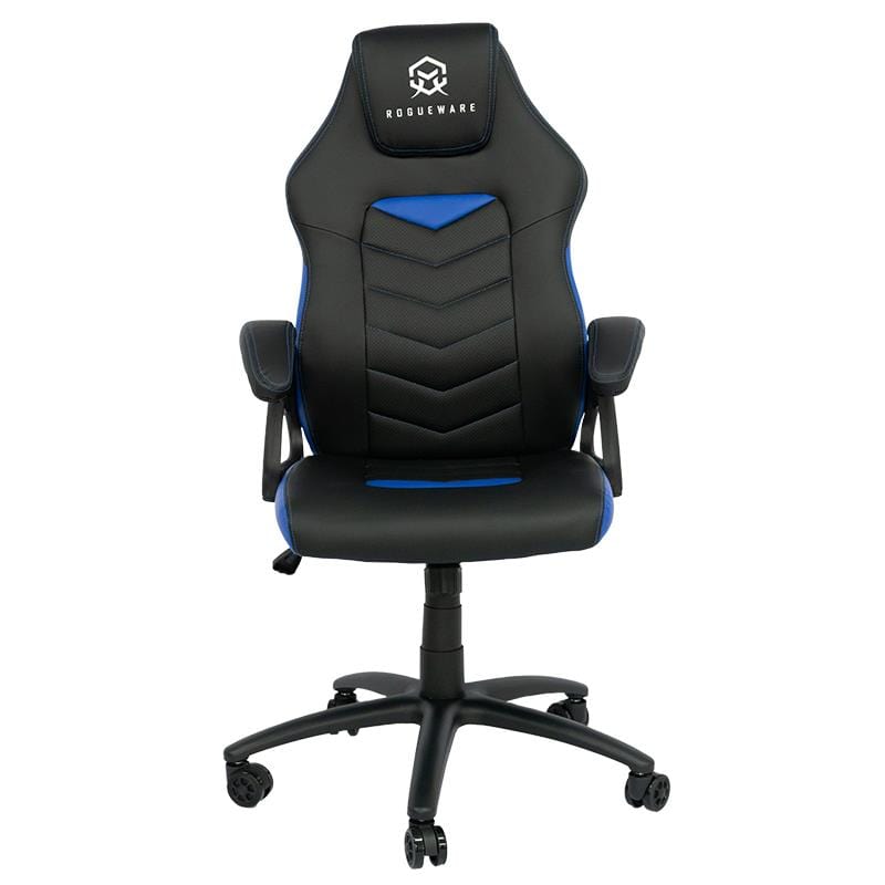 Rogueware GC100 Mainstream Gaming Chair - Black and Blue RW-GC100-BKBL ...