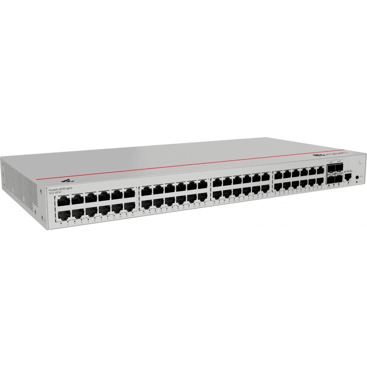 Huawei S220-48P4X 48-port GbE PoE+ L2 Managed Network Switch with 4x 1 ...