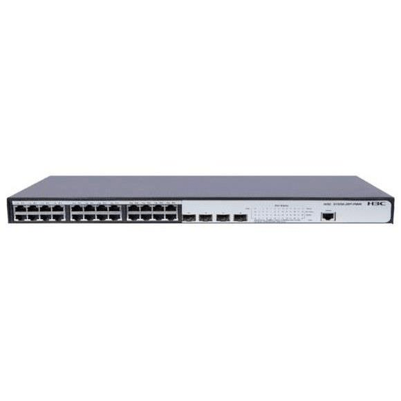 H3C 1850 Switch Series S1850-28P-PWR 28-Port PoE Web Managed Gigabit S ...