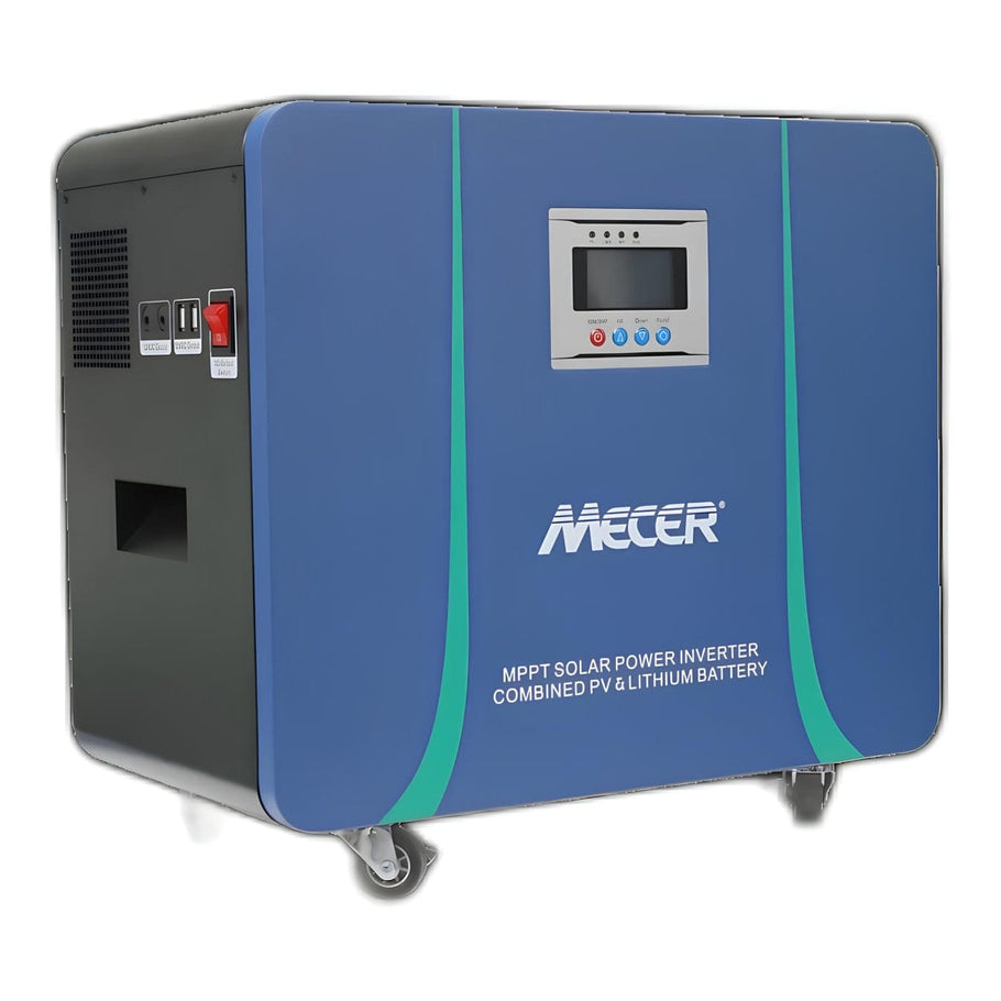 Mecer 2kVA 2kW Lithium Battery Inverter Trolley with 100Ah Lithium-ion ...