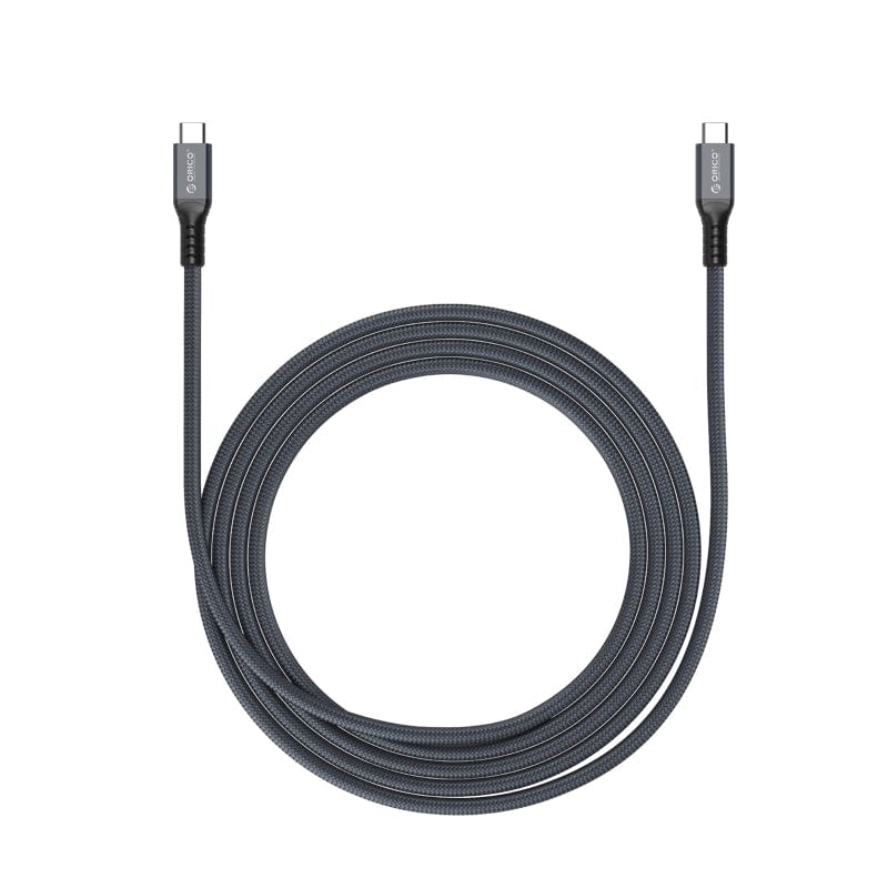 Orico CBL Thunderbolt 4 8K 60Hz Type-C Cable 0.8m Grey TBZ4-08-GY-BP