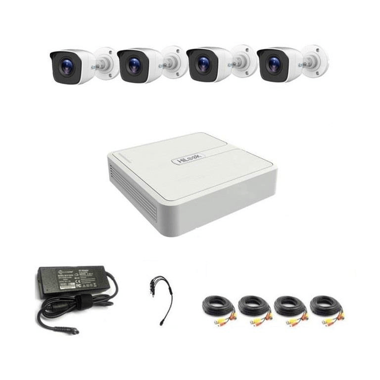 HiLook 4-ch DVR with 4x 1080p HD Bullet Cameras DIY Combo Kit TK-4042M ...