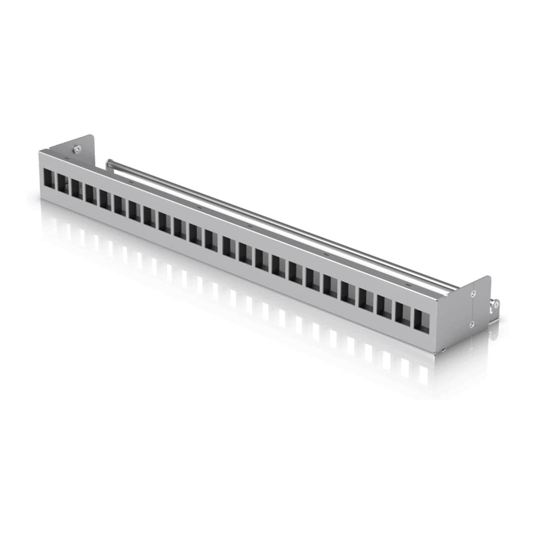 Ubiquiti 24-port Blank Keystone Patch Panel UACC-RACK-PANEL-PATCH-BLAN ...