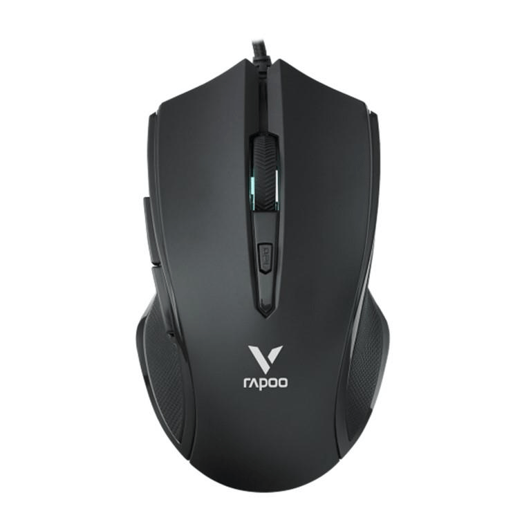 Rapoo V20S-BLACK Wired Optical Gaming Mouse – FirstShop