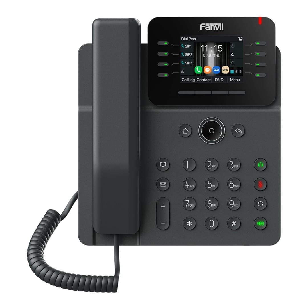 Fanvil V62G Prime 12SIP Gigabit PoE VoIP Business Phone – FirstShop