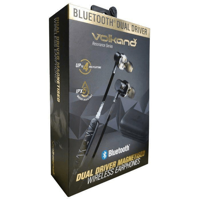 VolkanoX Resonance Series Dual Driver Wireless Bluetooth Earphones VK ...