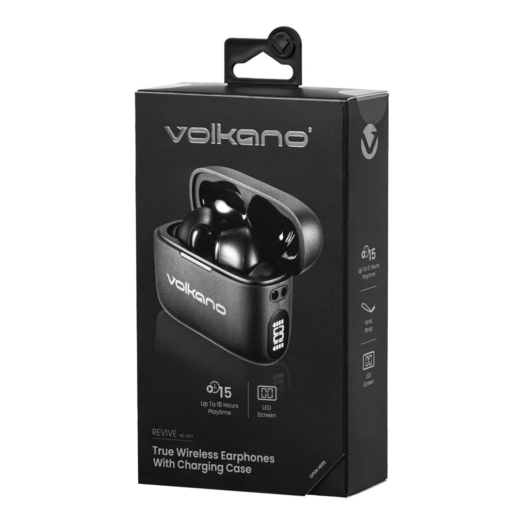 Volkano Revive Series TWS Earphones Black VK-1147-BK – FirstShop