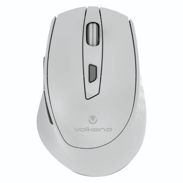Volkano Chrome Series 2.4GHz Wireless Ergonomic Mouse - Gray VK-20234 ...