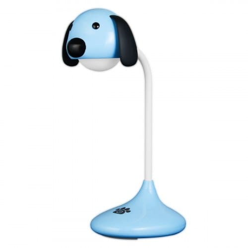 Volkano Lumo Neon Series LED Desk Lamp Blue Dog VK-50007-BL
