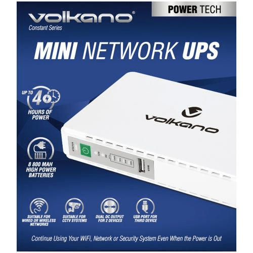 Volkano Constant Series 8800mAh Mini UPS VK-9100-WT