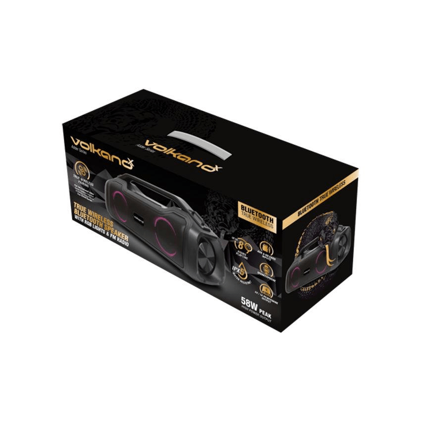 VolkanoX Adder Series Bluetooth Speaker Black VKX-3000-BK