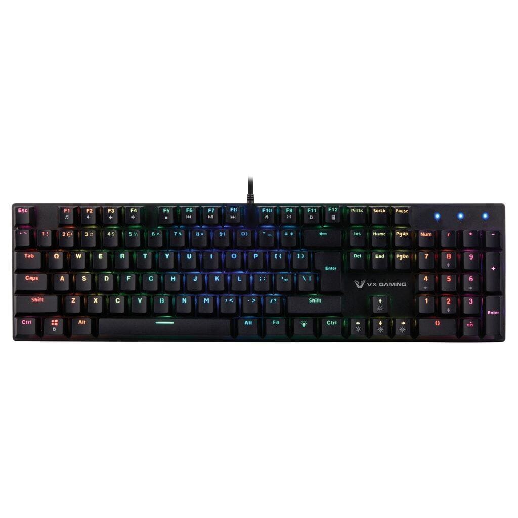 Volkano VX Gaming Zeus Max Full size Mechanical Keyboard VX-173-BK ...