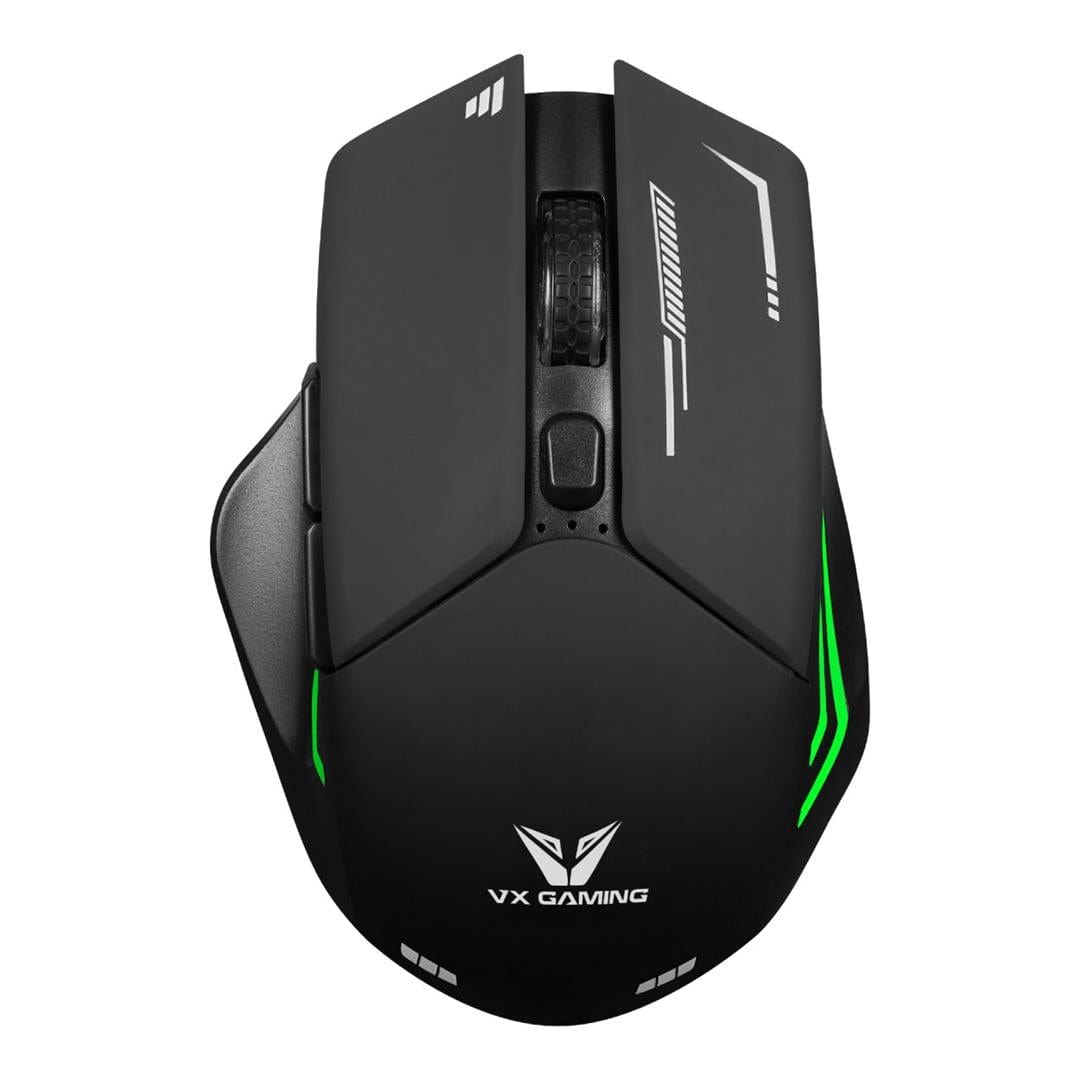 Volkano VX Kratos Series Wireless RGB Gaming Mouse VX-207-BK – FirstShop
