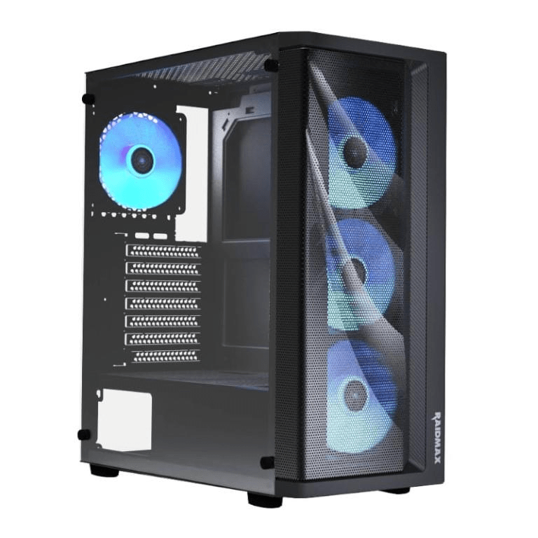 Raidmax X922 ATX ARGB Gaming PC Case Black X922TBF