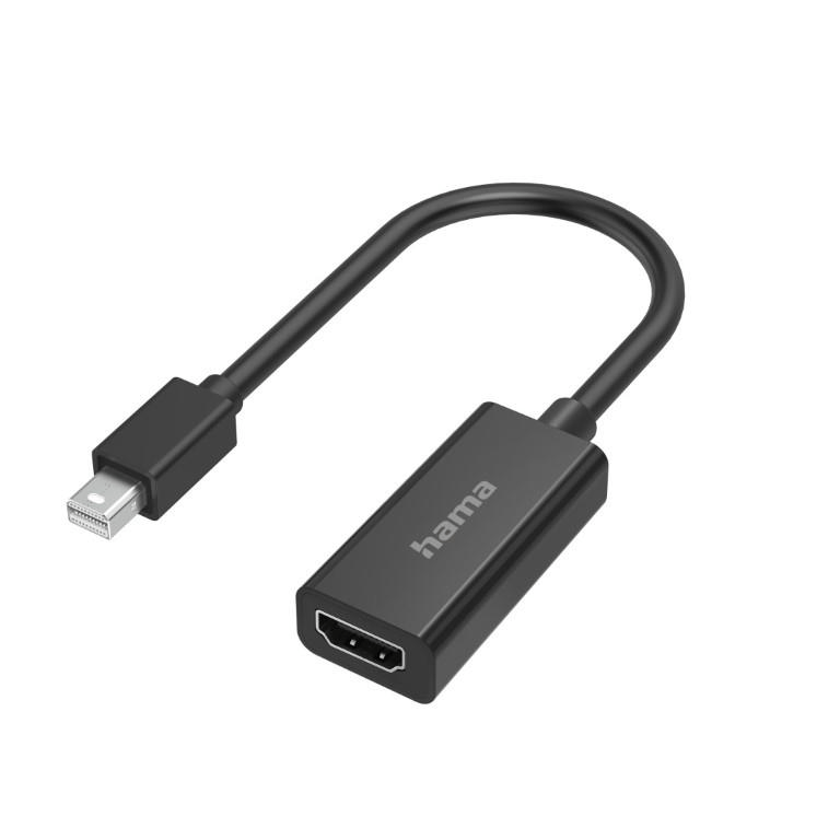 Hama Mini DisplayPort to HDMI Video Cable Adapter Black 00200332 ...