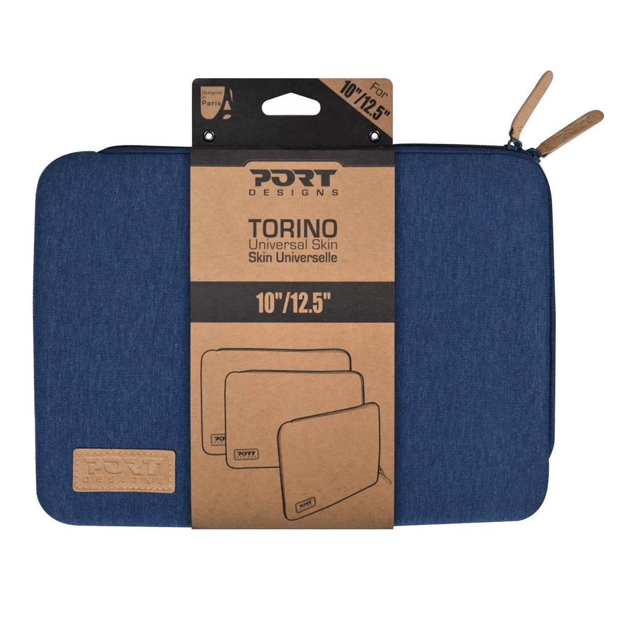 Port Designs TORINO Sleeve Notebook Case 12.5-inch Sleeve Case Blue ...